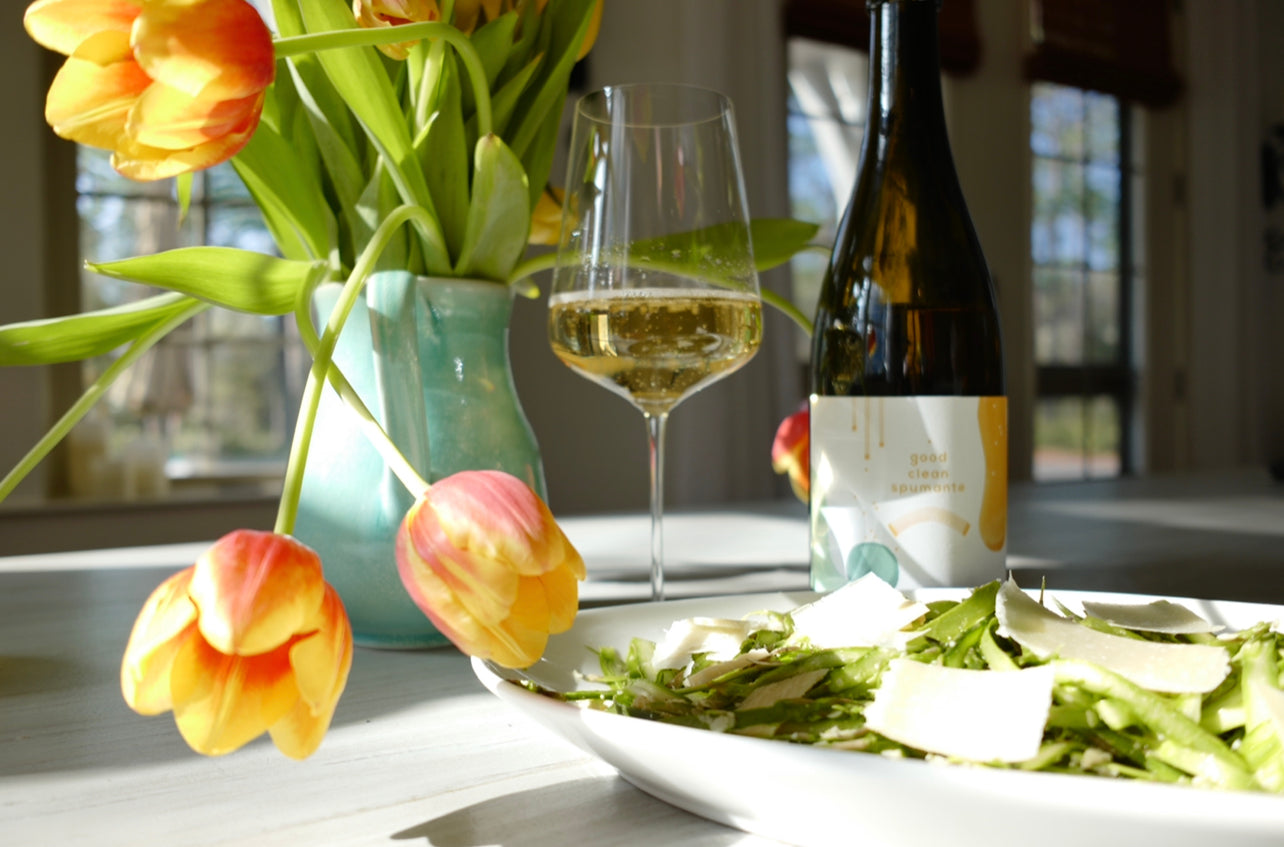 Easy Spring Salad + Wine Pairing – Good Clean Wine